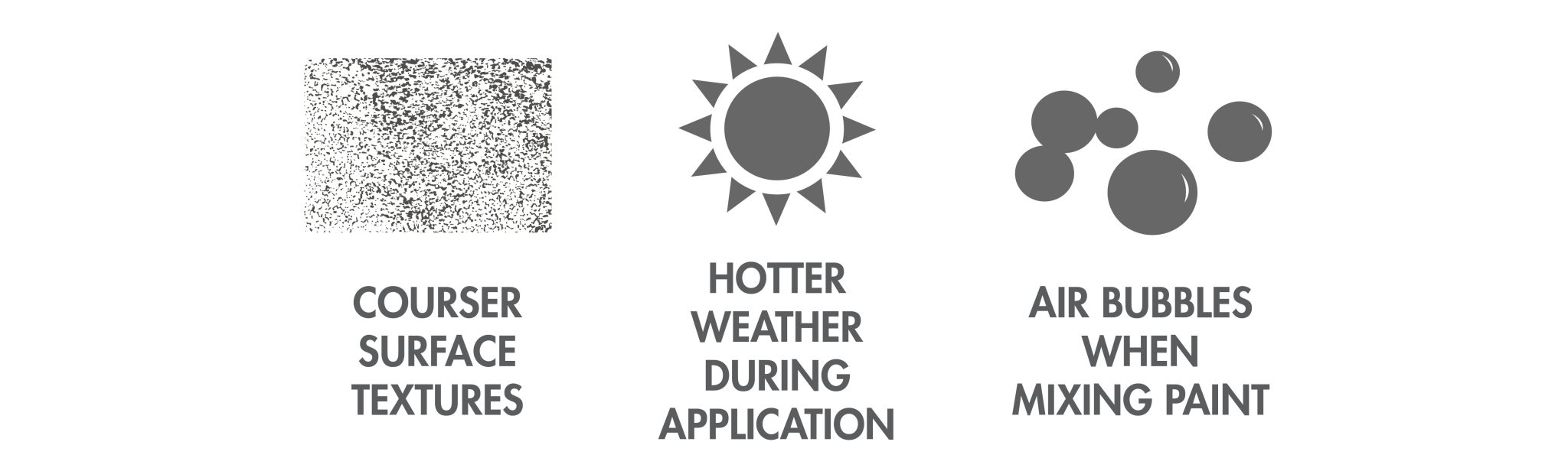 Are pinholes a problem? - California Sports Surfaces