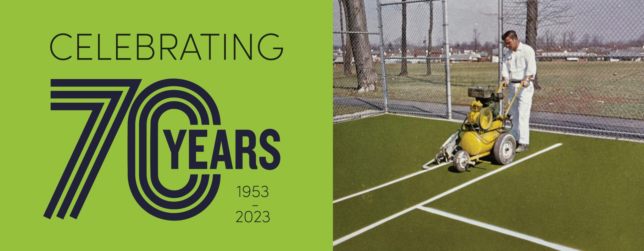 Celebrating 70 Years - California Sports Surfaces